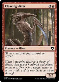 Full Sliver Swarm Commander Deck From Commander Masters Revealed - Star ...