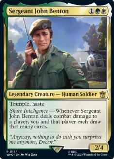 Commander VS #361: Preconstructed Magic Decks Of Doctor Who Commander ...