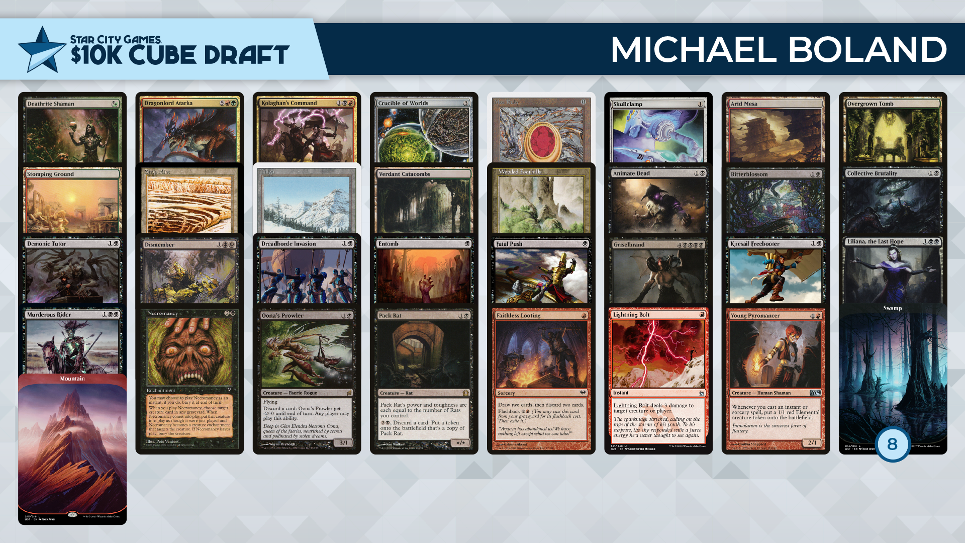 $10k Cube Draft Decks | StarCityGames.com