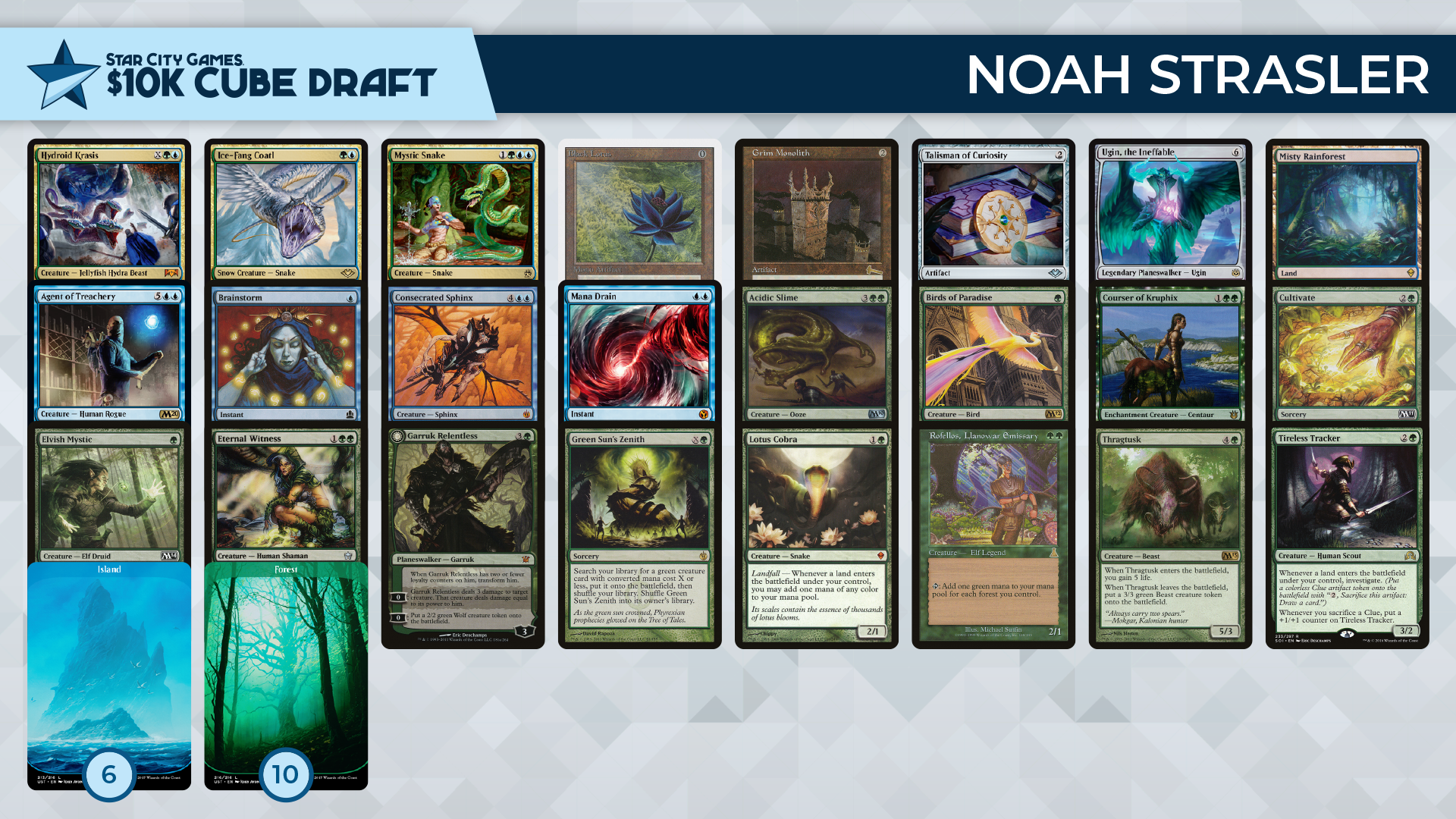 $10k Cube Draft Decks | StarCityGames.com